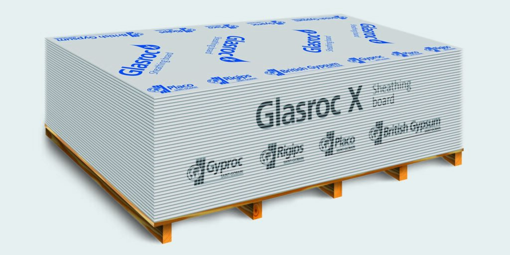 Glasroc X Gypsum Sheathing Board - Board & Wall Co. Drywall Turkey